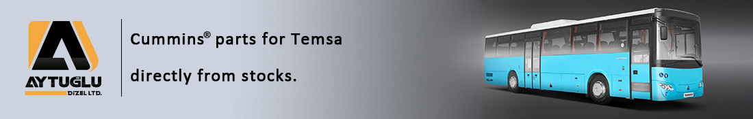 Cummins Parts for Temsa Branded Buses - Aytuğlu Dizel