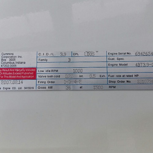 Cummins Spare Parts Order - Aytuğlu Dizel Ltd. Şti